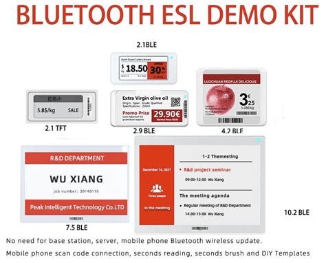 Electronic Shelf Label ZigBee Or BLE Compatible Hardware Home Assistant Community