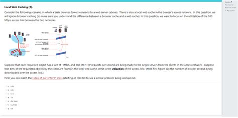Din Huis PE Tur Local Web Caching Consider The Chegg