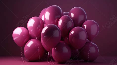매혹적인 핑크 풍선 클러스터 배경 모든 축하 행사에 완벽한 추가 축하 행사 배경 분홍색 배경 축하 풍선 배경 이미지 Hd 축하 행사 분홍색 축하 풍선 배경