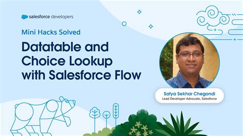 Datatable And Choice Lookup With Salesforce Flow Mini Hacks Solved Season 02 Youtube