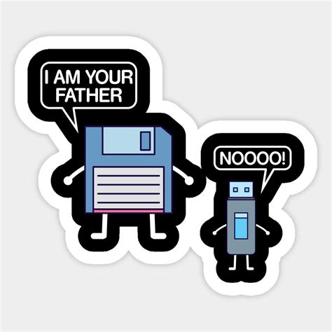 Floppy Disk And Usb Flash Drive Nerdy Father Computer Geek Tee By Baderabualsoud Computer