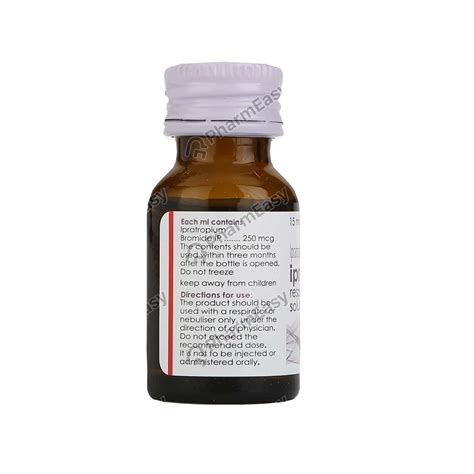 Buy Ipravent Respirator Solu 15ml Online At Flat 18 Off Pharmeasy