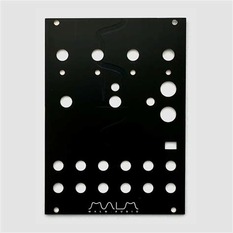 Black Panel For Mutable Instruments Frames Oddvolt Eurorack Panels