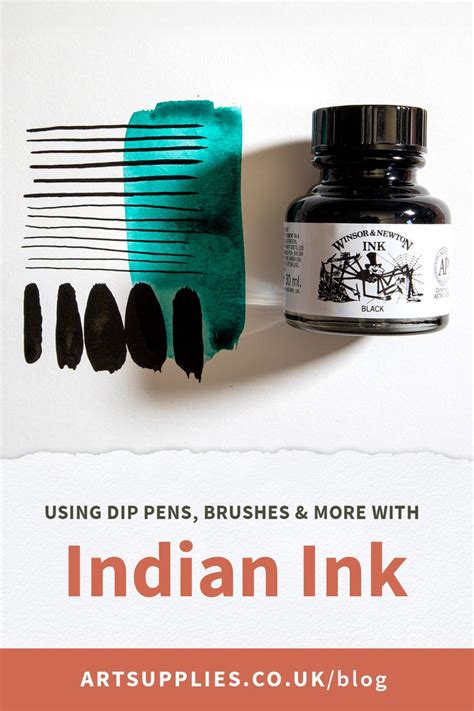 A Beginners Guide To Indian Ink Bromleys Art Supplies Ink India