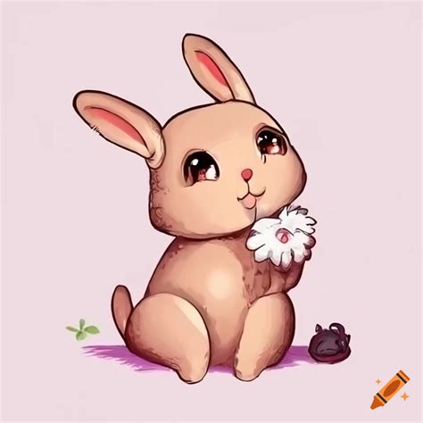 Cute Bunny On Craiyon