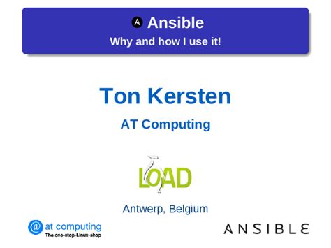Ansible Talk At Loadays 2014 Speaker Deck Ansible Talk At Loadays 2014 Speaker Deck