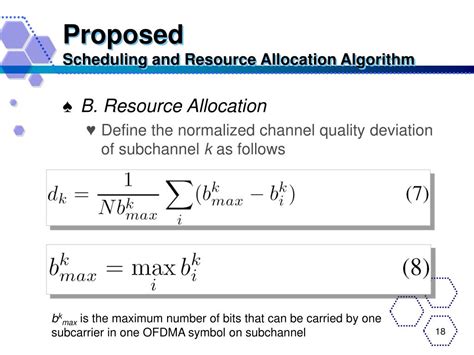 Ppt Qos Guaranteed Scheduling And Resource Allocation Algorithm For Ieee 80216 Ofdma System