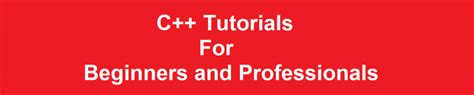C Tutorials For Beginners And Professionals Dot Net Tutorials