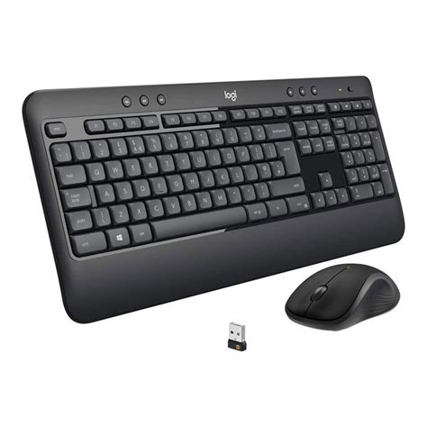 Order Logitech Advanced Wireless Combo Keyboard And Mouse Black Mk540 Online At Best Price In