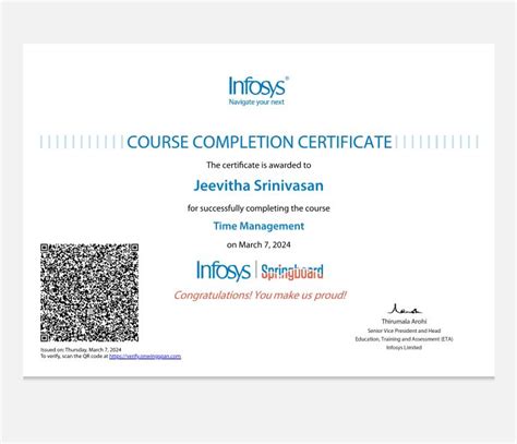 Jeevitha S R On Linkedin Infosys