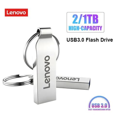 Pen Drive TB Lenovo Waterproof USB Flash Drive Interface TB Shopee Brasil