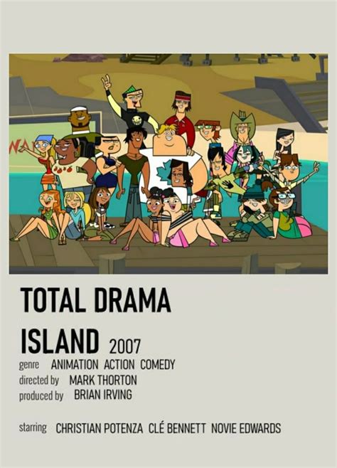 The Poster For Total Drama Island