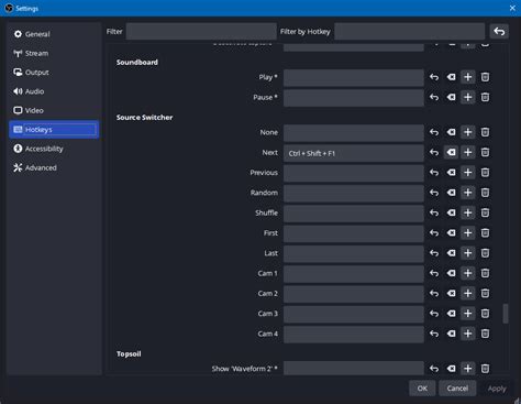 Hotkey Integration · Issue 28 · Recklessboonmacro Deck Obs Websocket