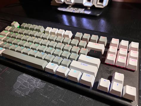 Tecware Phantom Backlit Mechanical Keyboard And Dragon War Mouse Set On Carousell