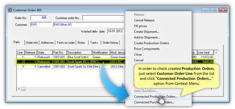 ProdMaster How To Create Production Order From Customer Order