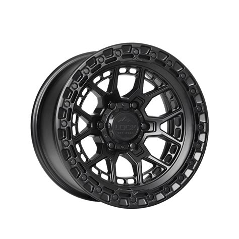 Lock Off Road Commando Matte Black With Matte Black Ring 10 20