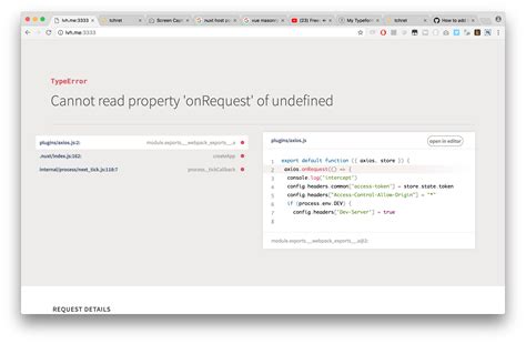 How To Add Token To Each Request Header？ · Issue 63 · Nuxt Community