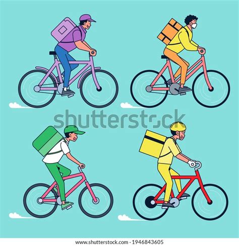 Big Isolated Delivery Vehicle Vector Icons Stock Vector Royalty Free
