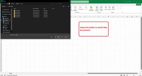 How To Import Multiple File Names Into Cells In Excel