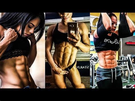Female Six Pack Abs Youtube