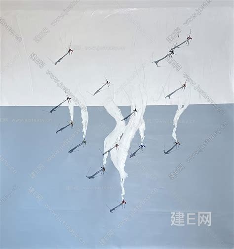 现代极简主义超现实人物装饰画3d贴图下载 Id108943582 建e贴图