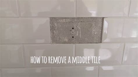 How To Remove A Wall Tile Without Breaking Others At Brad Schaffer Blog