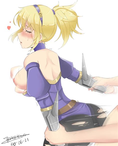 Rule 34 1boy 1girls Blonde Hair Breasts Bounce Fanny Mobile Legends Female Male Medium