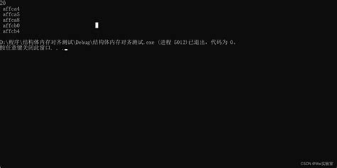 关于结构体大小的计算问题（c语言）结构体占用的内存怎样计算 Csdn博客