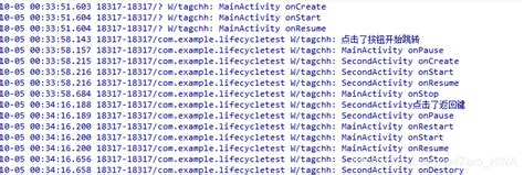 Android 两个切换时activity的生命周期android 第五次实验内容 1activity生命周期方法的使用两个