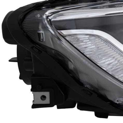 Right Side Headlight For 2015 2016 Chrysler 200 Chrome Trim Hid Xenon