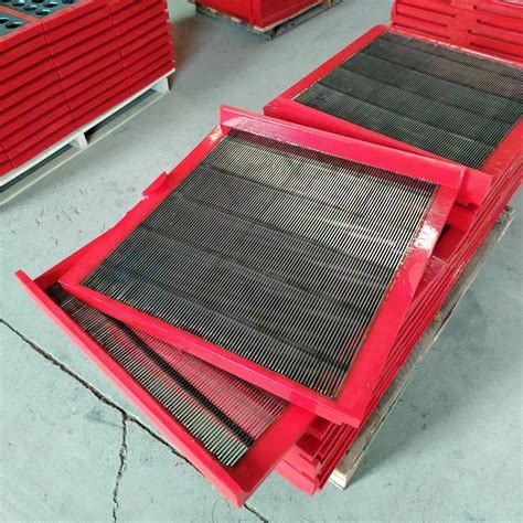 Stainless Steel Vibrating Screen Mesh Sieve Plates Dewatering Pu