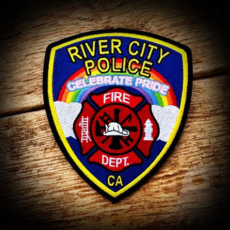 Pride River City Ca Police Pride Patch Ghost Patch