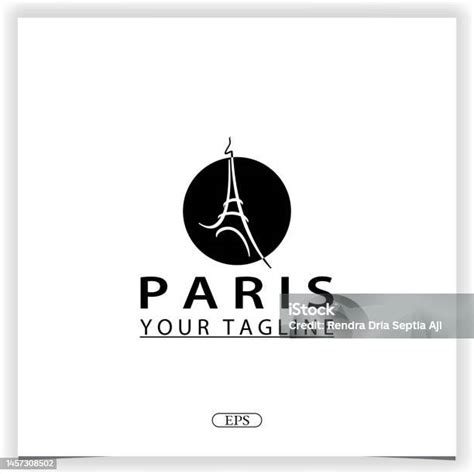 에펠 파리 로고 프리미엄 우아한 템플릿 디자인 벡터 Eps 10 아이콘에 대한 스톡 벡터 아트 및 기타 이미지 아이콘 파리