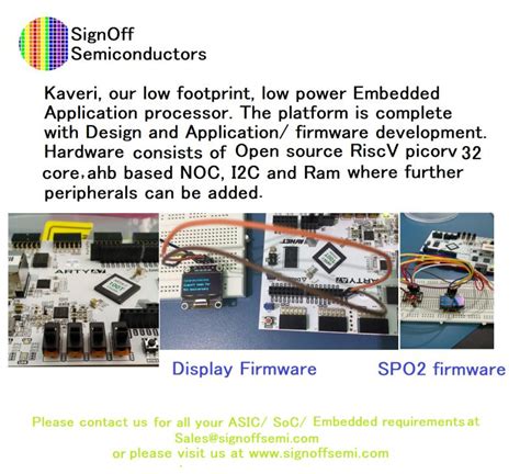 signoff semiconductors on linkedin riscv digitaldesign iotplatforms
