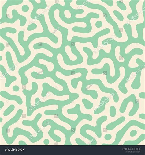 Wiggly Jiggly Squiggly Line Art Seamless Stock Vector Royalty Free
