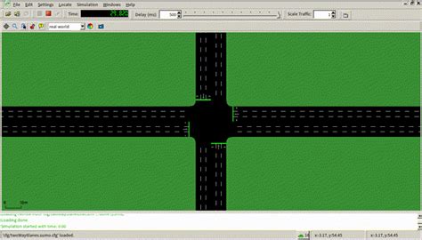 Github Tianzhenliintelligent Intersection The Sumo Simulation Platform Is Used To Realize