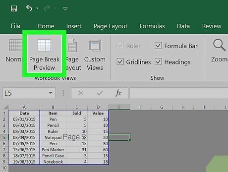 How To Adjust Page Breaks In Excel Step By Step Methods