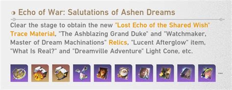 Different Relic Sets With New Echo Of War R Honkaistarrail