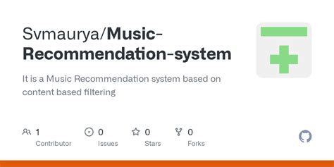 Music Recommendation System Music Recommendation System Ipynb At Main