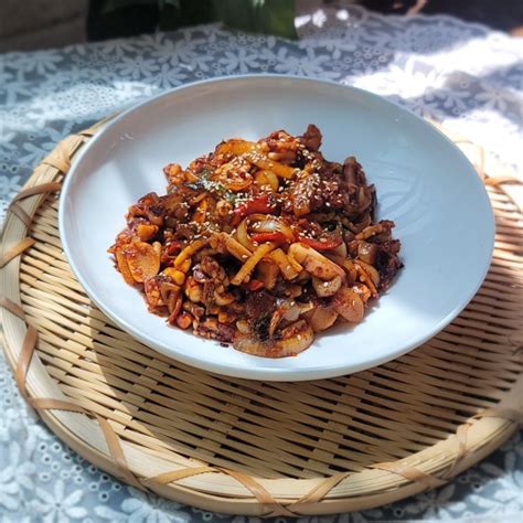 불향 나는 오징어볶음 류수영 레시피 코스트코 냉동 오징어 요리 네이버 블로그