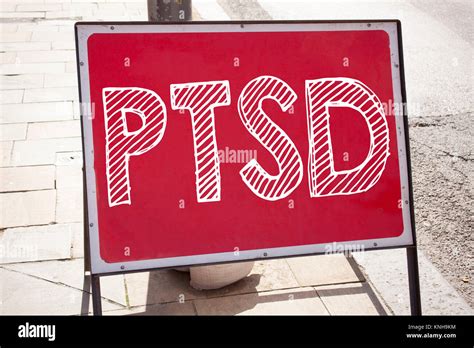 Conceptual Hand Writing Text Caption Inspiration Showing PTSD Post Traumatic Stress Disorder
