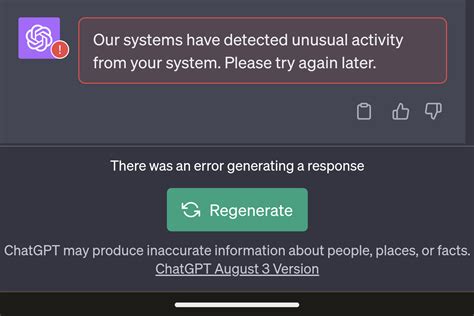 unusual activity message r gpt3