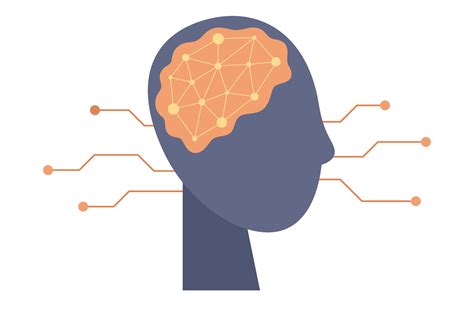 Ai Icon Artificial Intelligence Digital Brain With Neural Network Cybernetics Futuristic