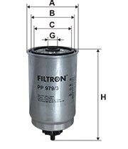 FUEL FILTERS - PP 979/3 - Filtron