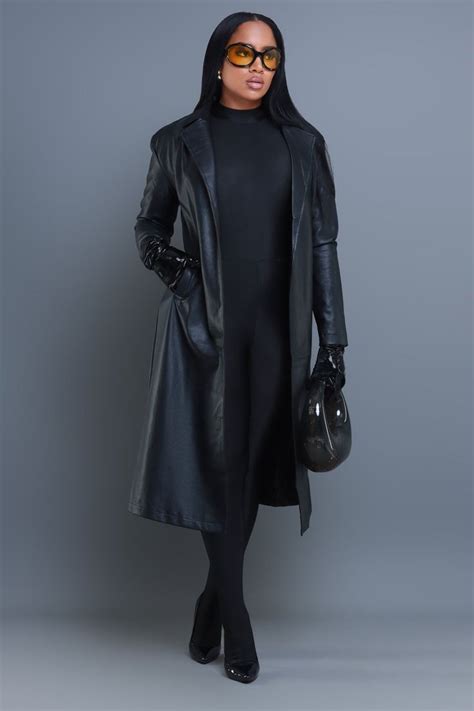 Bad Mood Mock Neck Full Body Jumpsuit Black Full Body Jumpsuit