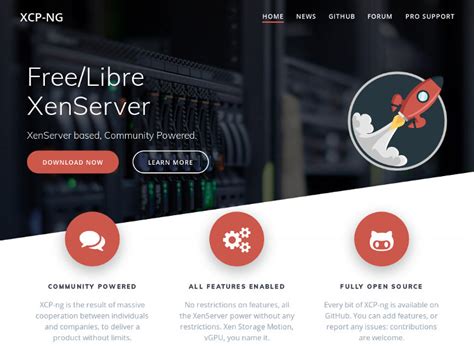 A New Home For Xcp Ng Xcp Ng