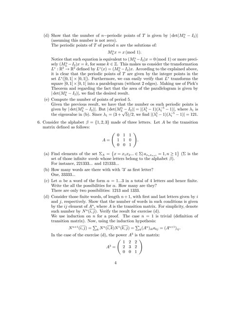 dynamical systems solved ex pdf