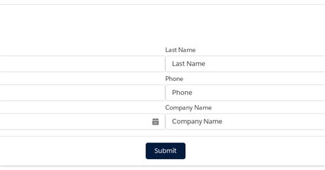 Two Column Layout New Contact Creation In Lwc