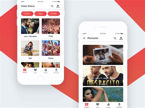 Video Songs Status By Abhijeet Rupareliya On Dribbble