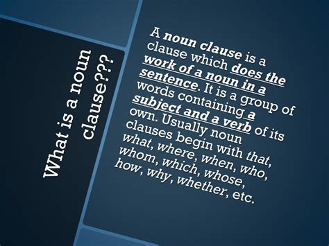 PPT Noun Clause PowerPoint Presentation Free Download ID 2653857